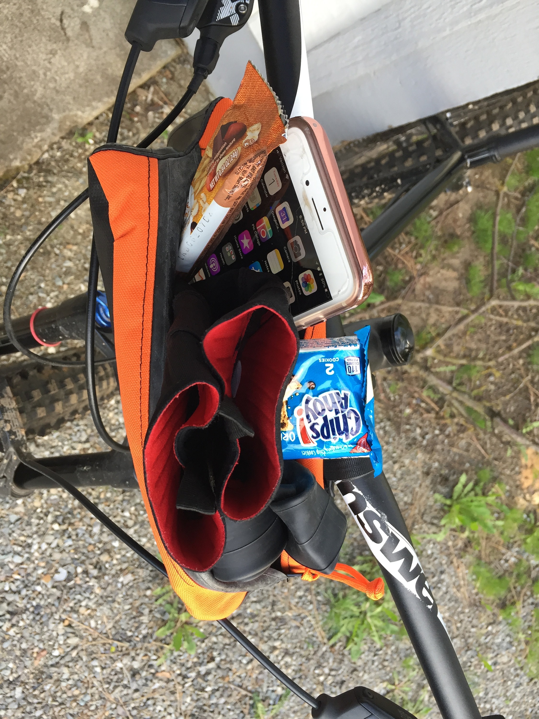 The bar Bag Bicycle Handlebar Bag Made From - Etsy