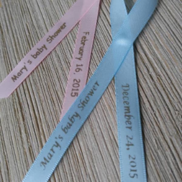 Personalized Ribbon for Favors - Etsy