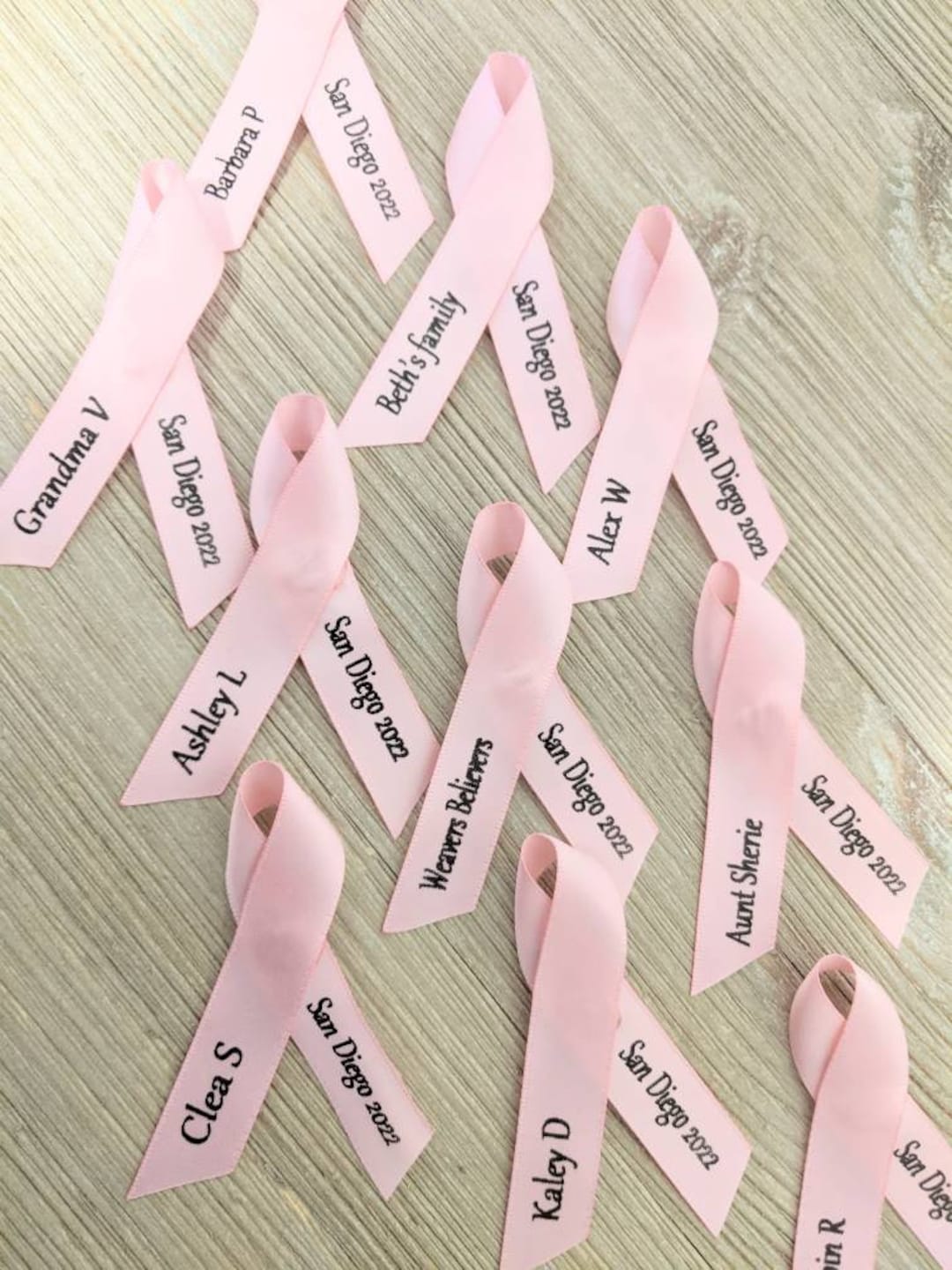 5/8 Inch Awareness Pins and Party Pins Custom Ribbons for Favors ...