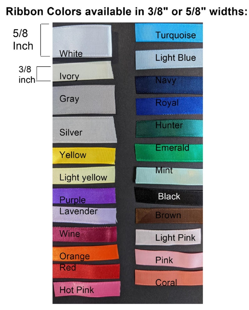 School Graduation Printed Personalized Ribbons All Colors - Etsy