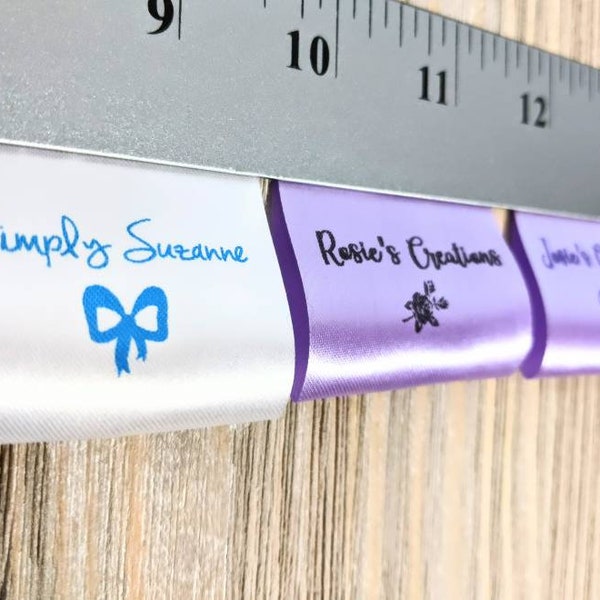 Custom Satin Labels - Etsy