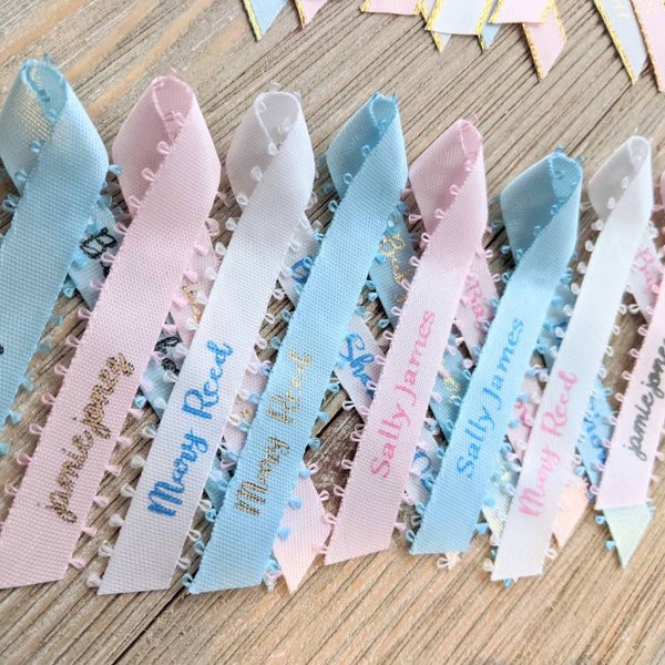 Personalized Ribbon for Favors - Etsy