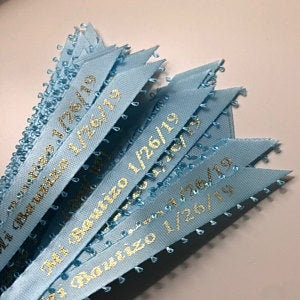 Personalized Mini Picot Ribbons for Any Event 3/8 Inches - Etsy