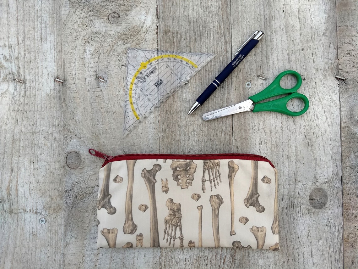 Zippered Pencil Pouch human Body Anatomy Gift for - Etsy