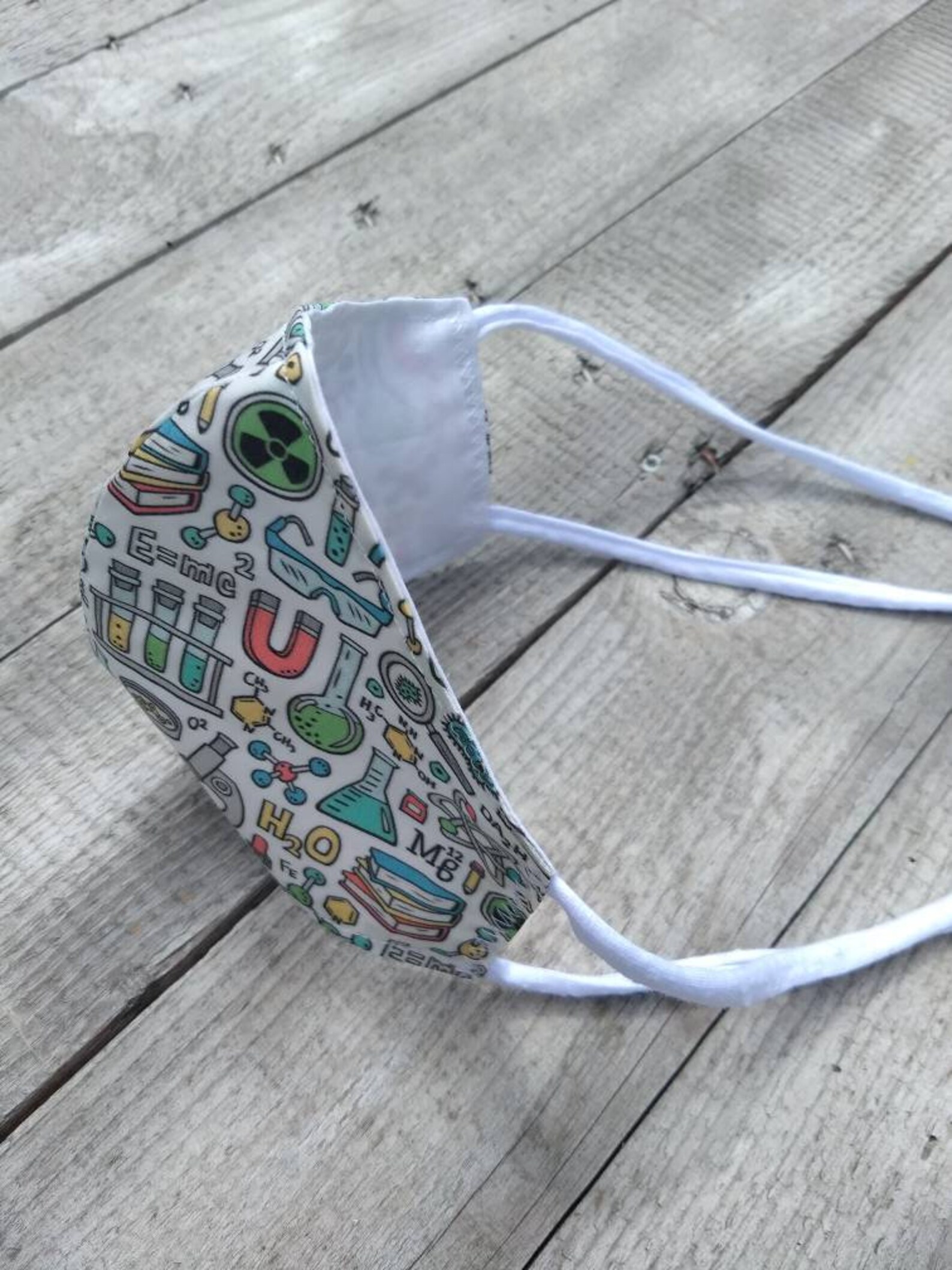 Face Mask chemistry Cotton Fabric Mask for - Etsy