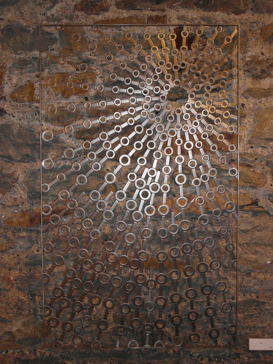 Stainless Steel Metal Wall Art Sculpture - Etsy UK