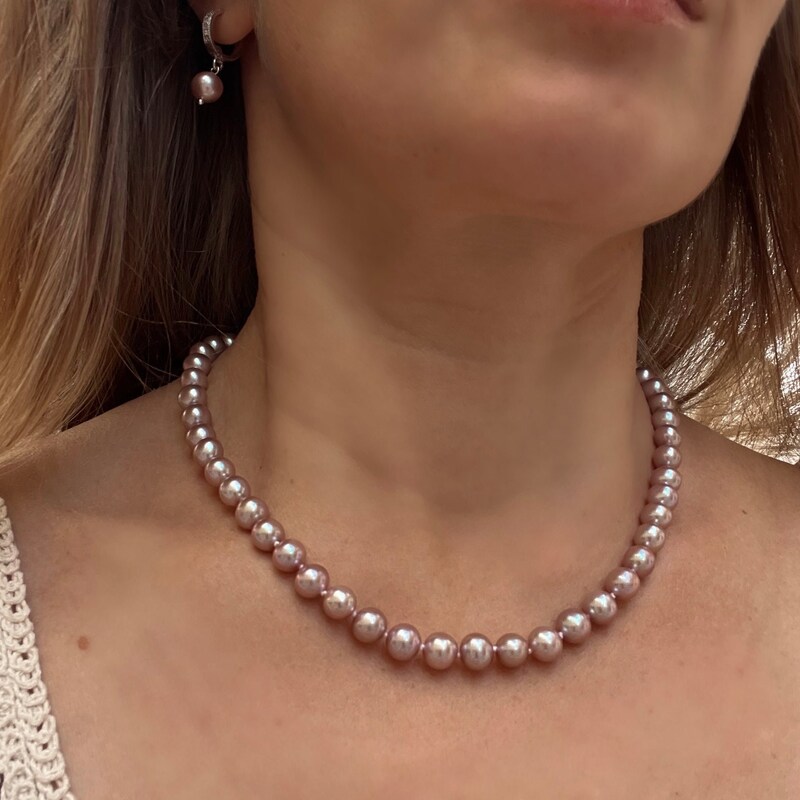 Purple Pearls - Etsy