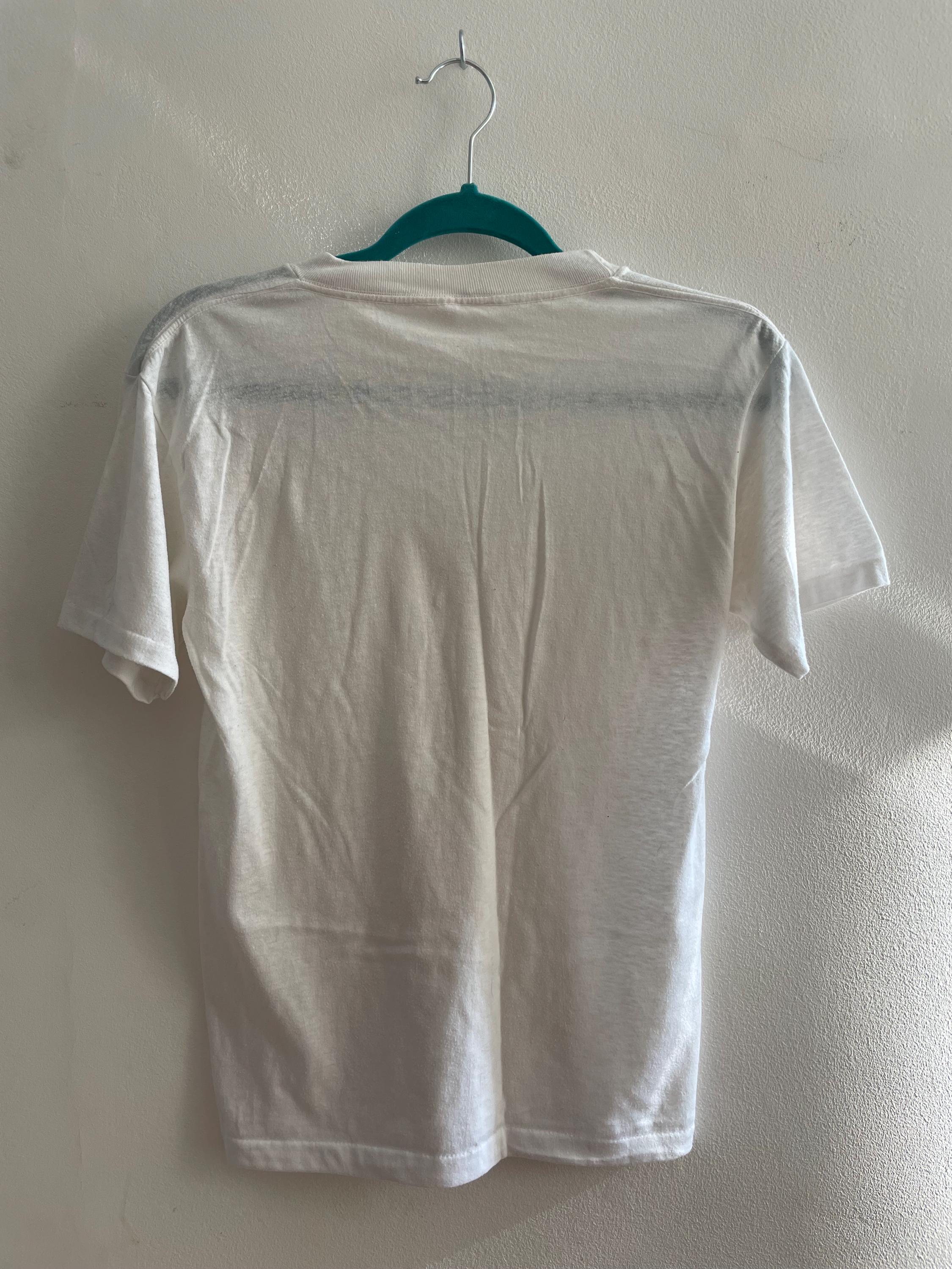 Vintage Plain White Threadbare T-shirt - Etsy
