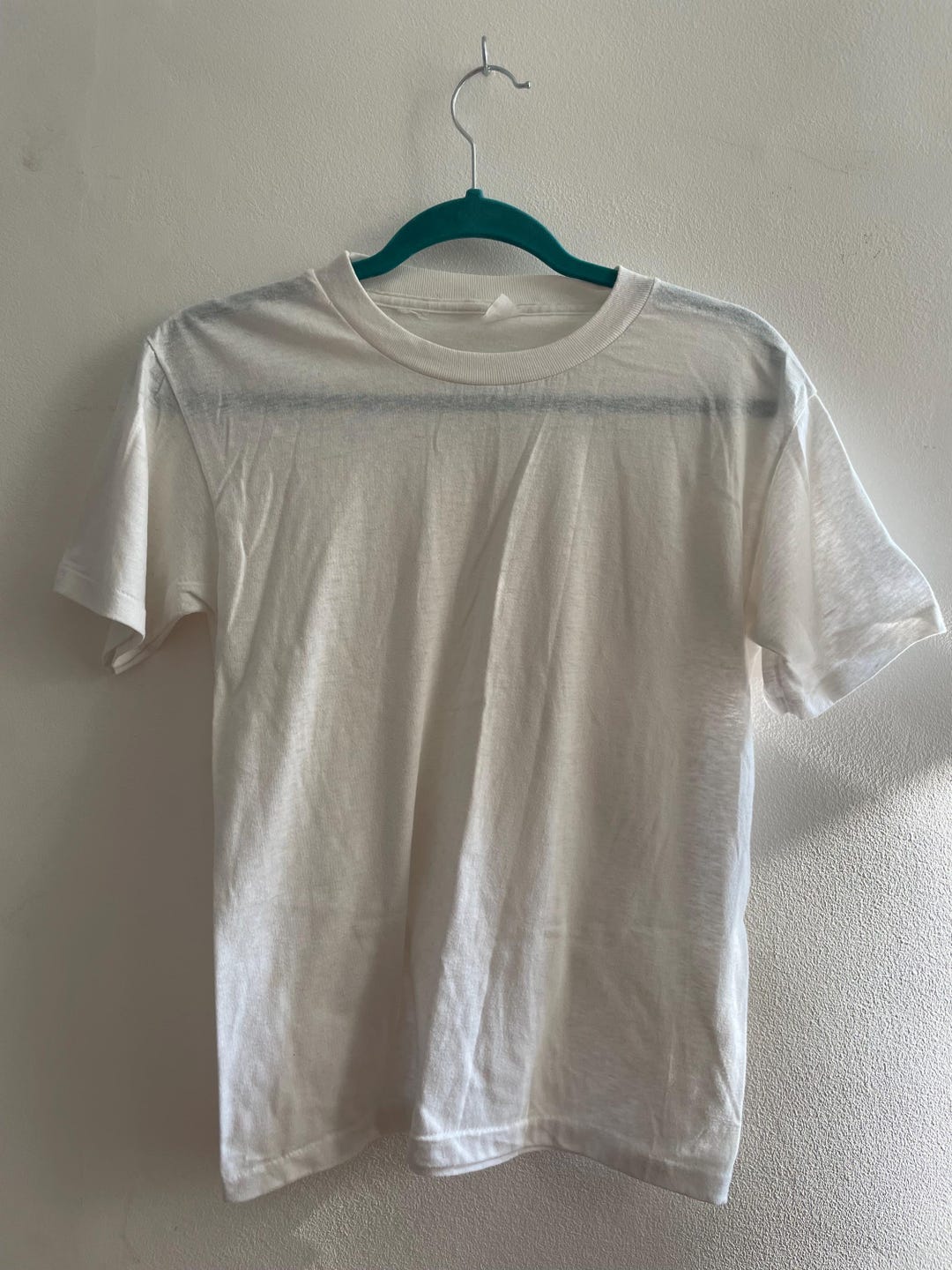 Vintage Plain White Threadbare T-shirt - Etsy