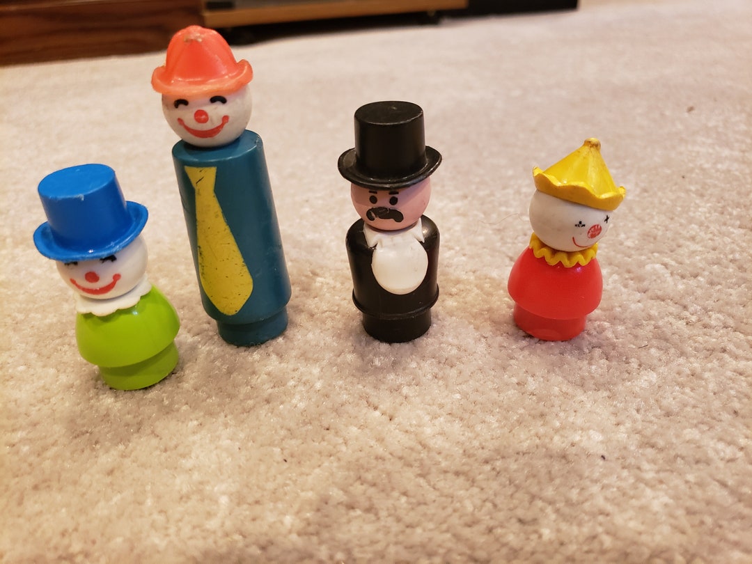 Fisher Price Little People Clown Lot Clown Brigade Circus Train - Etsy