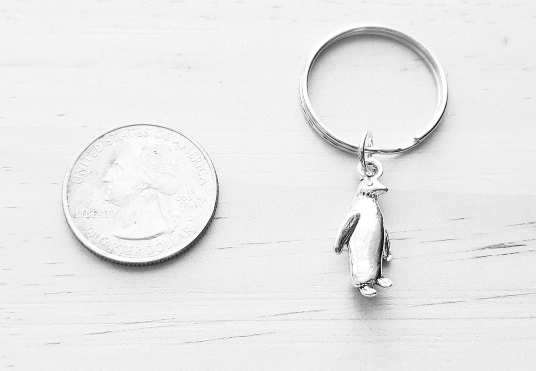 Penguin Keychain - Penguin Gift Idea - Penguin Gift - Penguin Key Chain ...