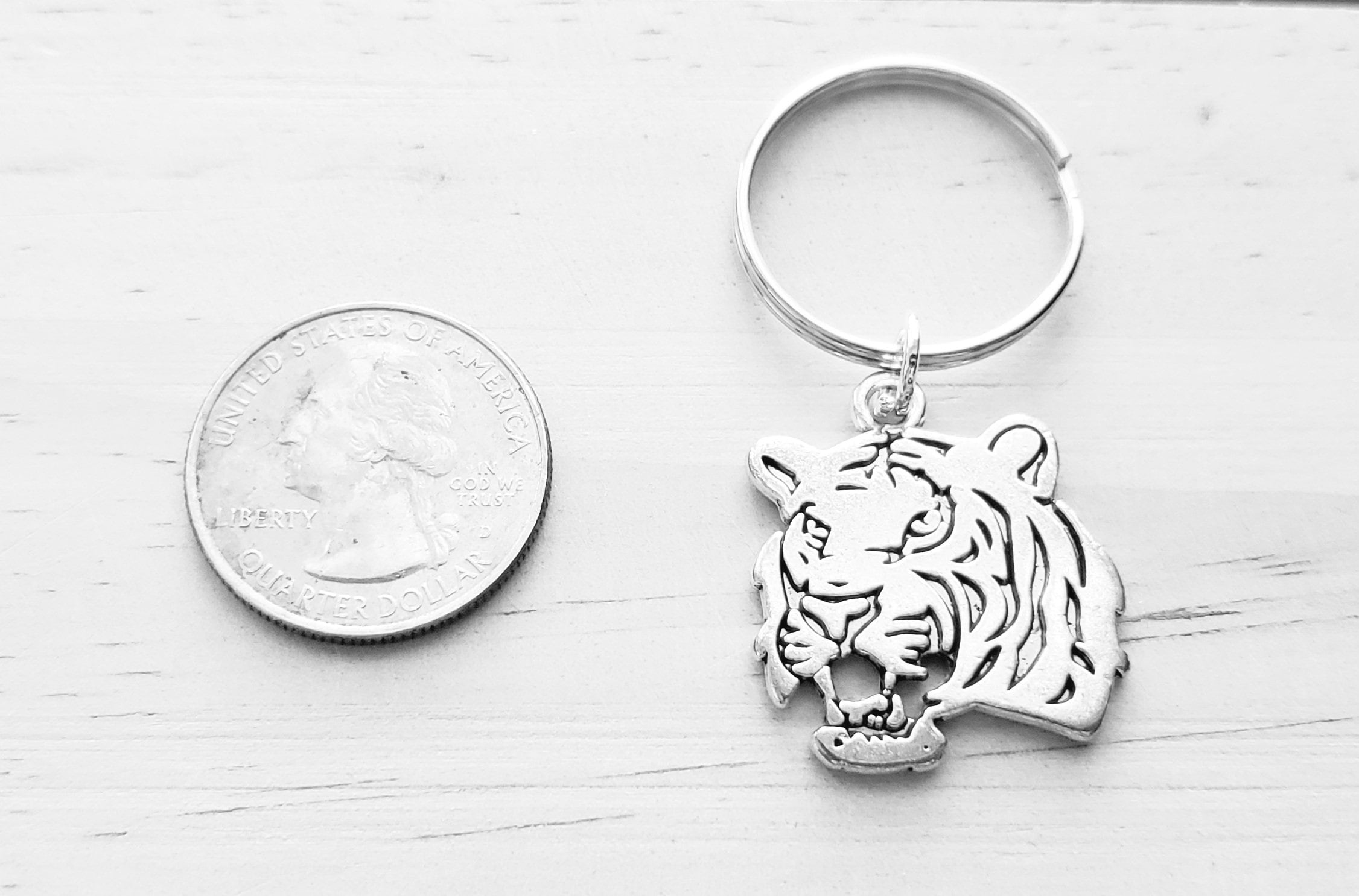 Tiger Keychain Tiger Gift Idea Tiger Gift Tiger Key - Etsy