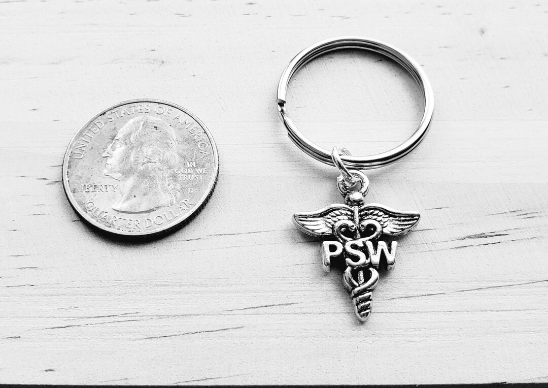 PSW Key Chain PSW Keychain PSW Gift Personal Support Worker Gift ...