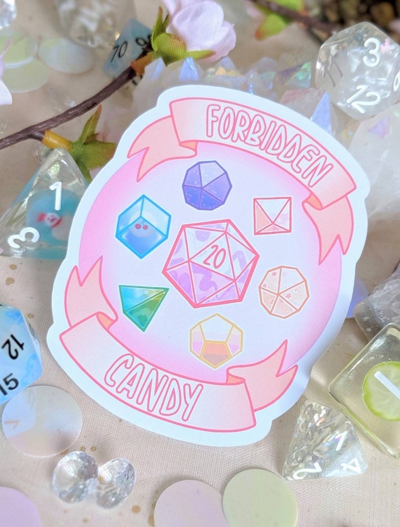 Dnd 'forbidden Candy' Pastel Dungeons and Dragons - Etsy Canada