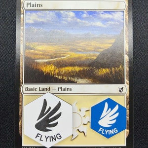 Flying (v2) Token(s) - | Plastic | Laser Engraved | Magic the Gathering ...