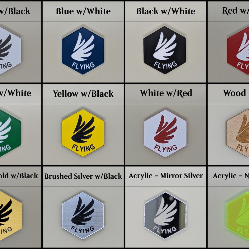 Mtg Laser Engraved Tokens - Etsy