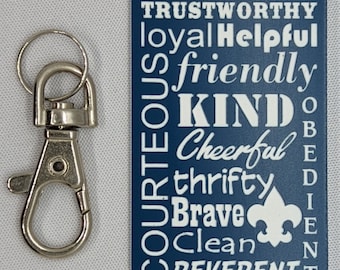 Vintage Cub Scouts BSA Keychain/70's Boy Scouts Cub Scouts/keychain/boy ...