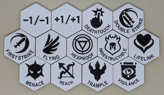 Magic the Gathering mtg Counters 13 Peices Plastic - Etsy