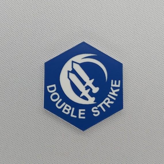 Double Strike v1 Tokens Plastic Laser Engraved | Etsy
