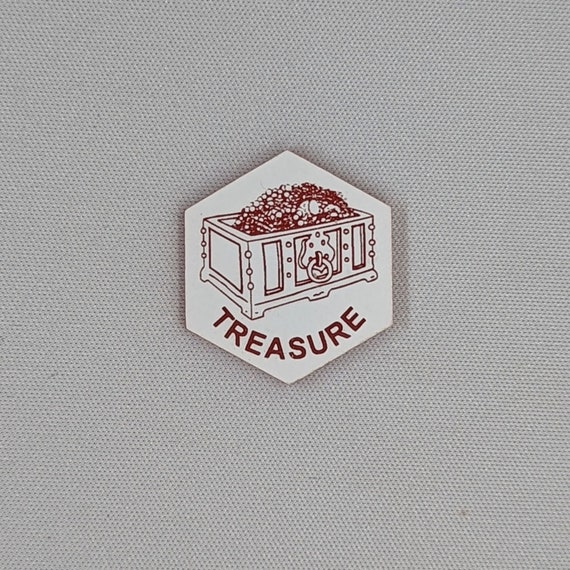 Treasure v1 Tokens Plastic Laser Engraved Magic | Etsy