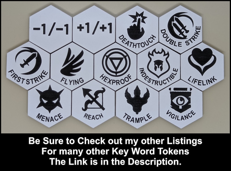 Magic the Gathering mtg Counters 13 Pieces Plastic - Etsy