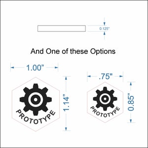 Prototype (v1) Token(s) - | Plastic | Laser Engraved | Magic the ...