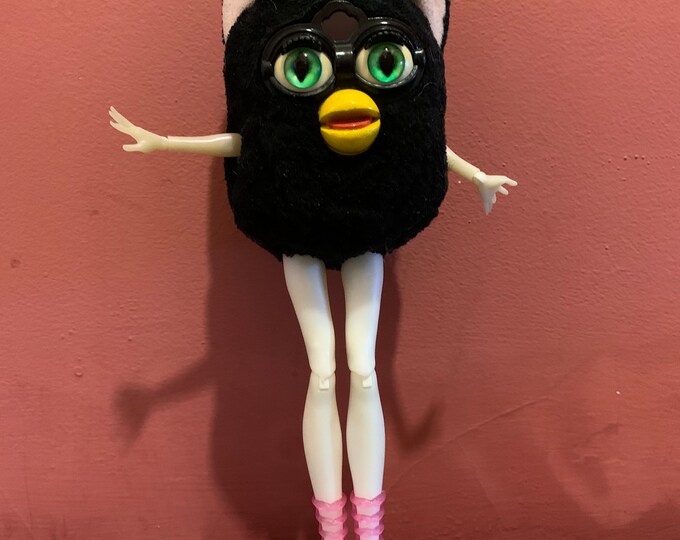 Gina, Customised Monster High/furby Hybrid - Etsy