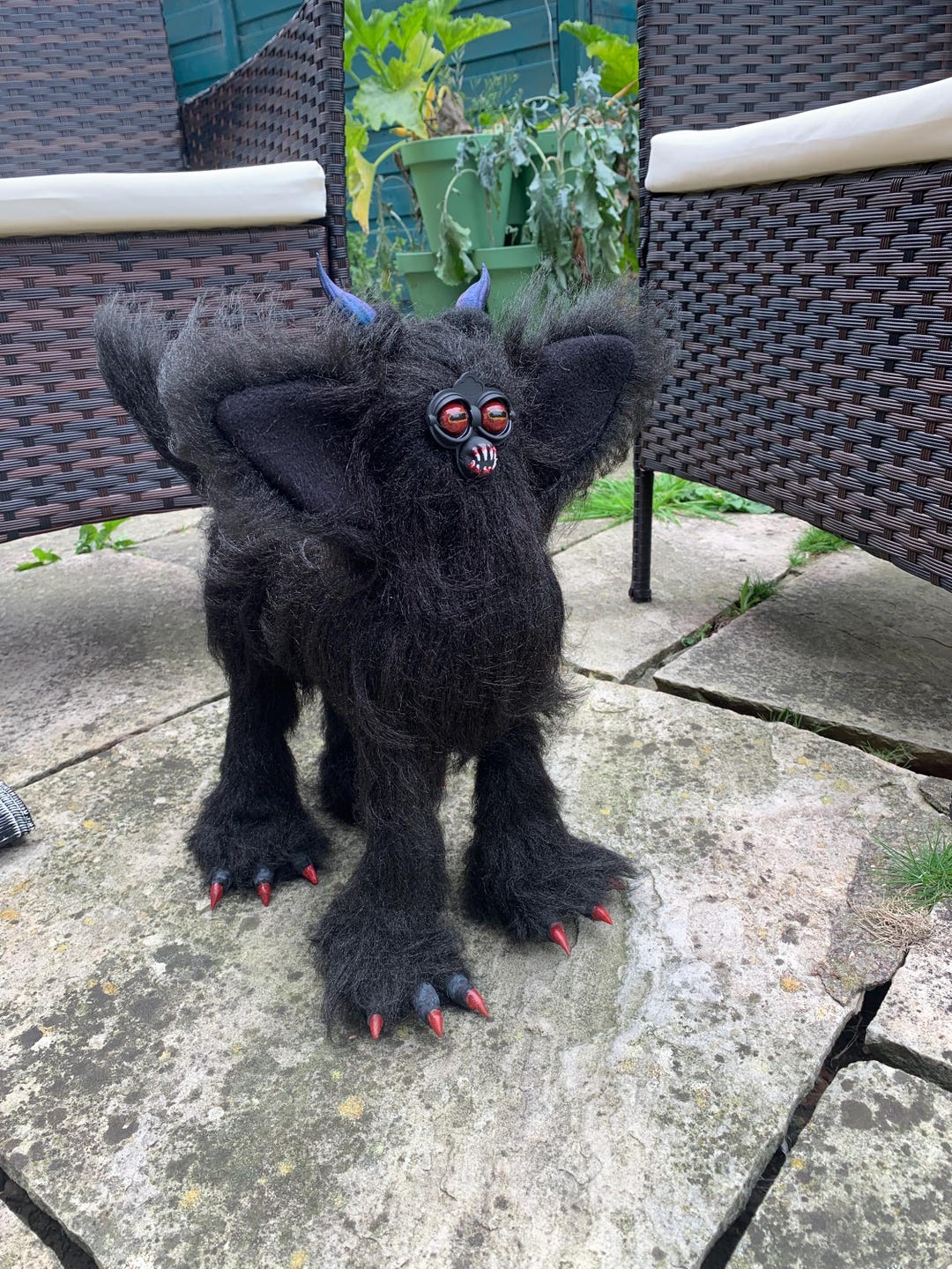 Small Cryptid Fox Creature With 3D Printed Feet - Etsy