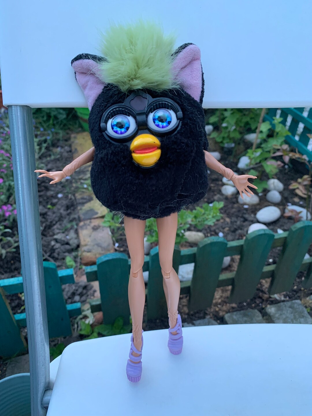 Jenny, Customised Monster High/furby Hybrid - Etsy