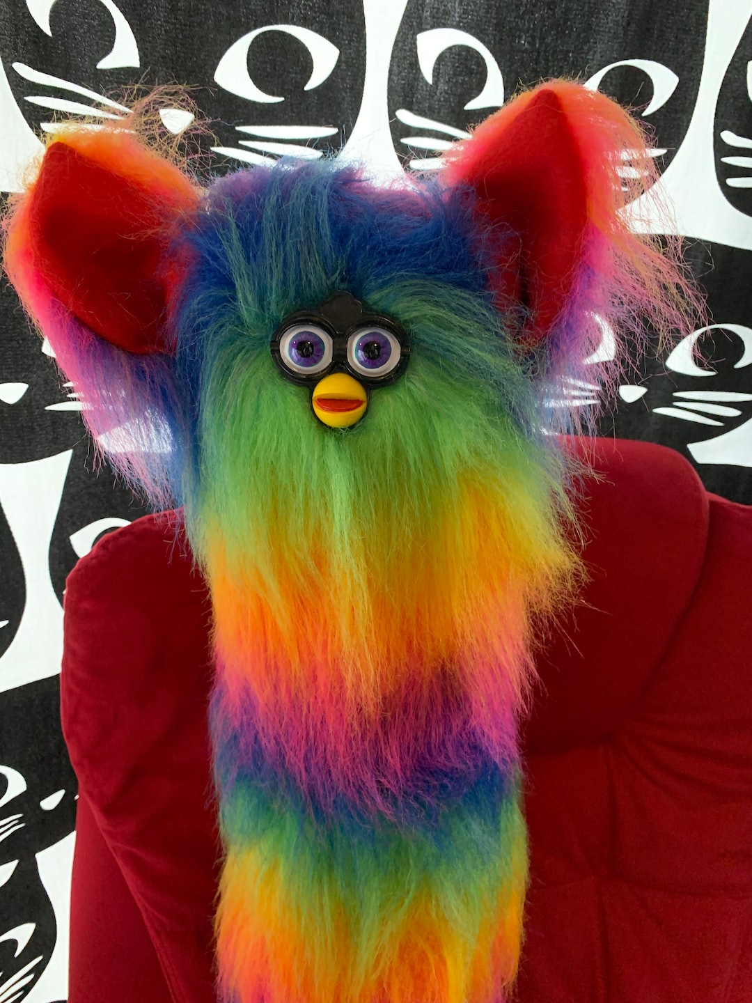 Custom Long Boi in One Fabric With Hand Painted Face - Etsy