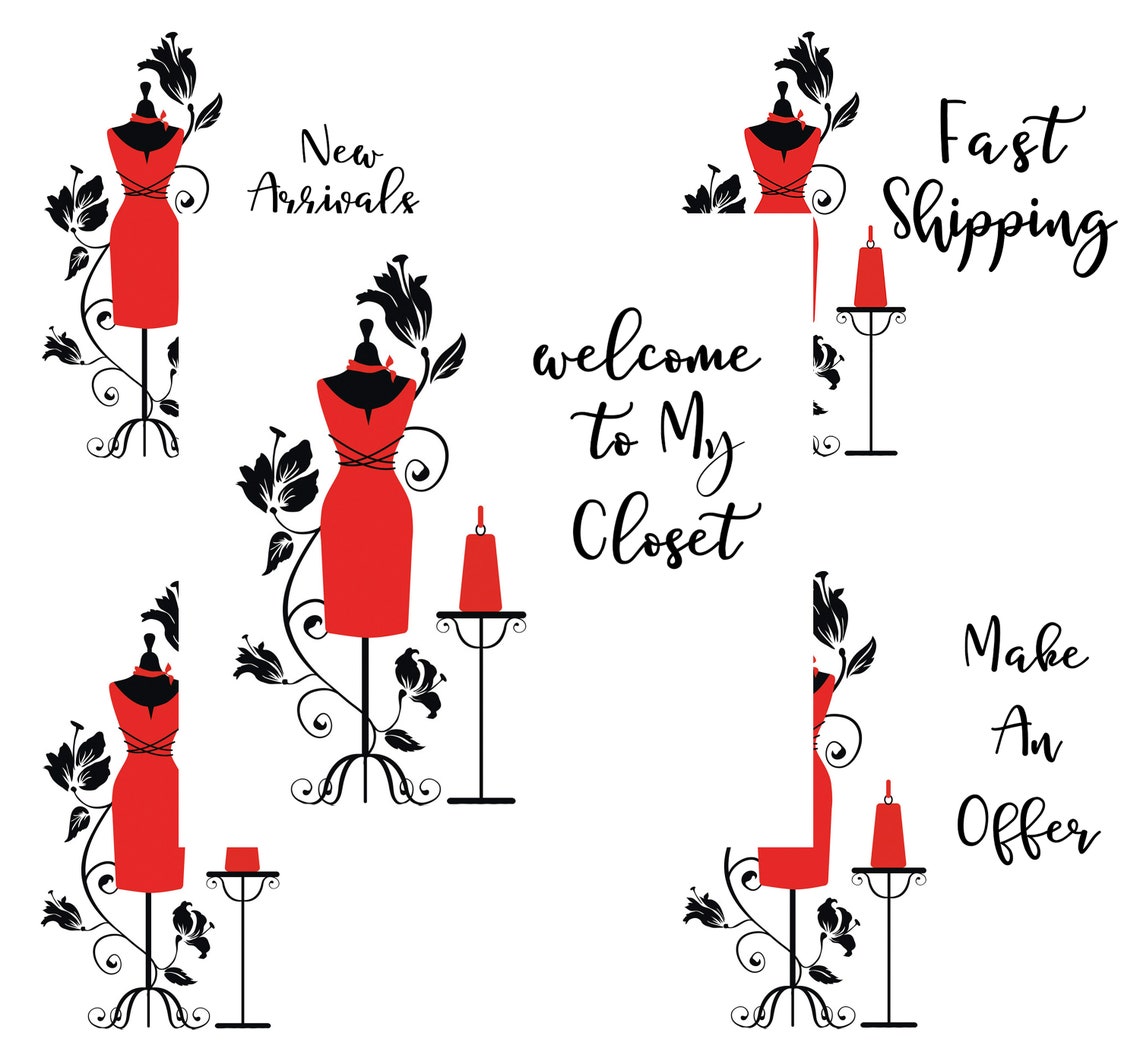 Poshmark Closet Signs, Poshmark Branding Signs, Poshmark Graphics, Posh ...