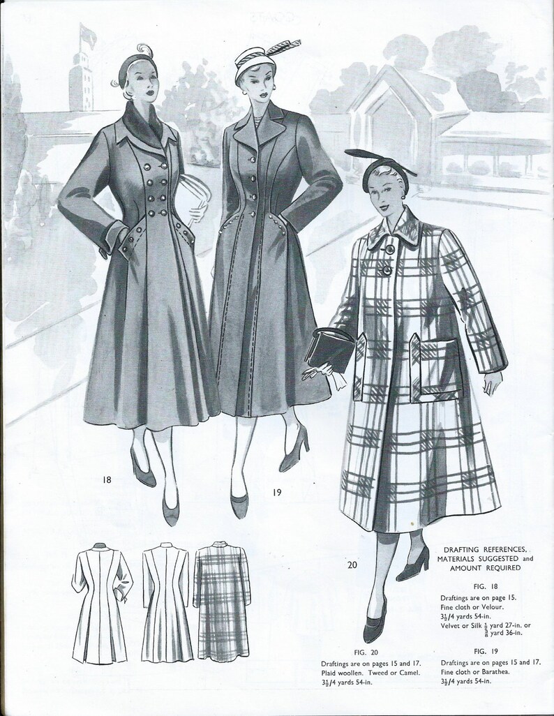 The Haslam System of Dresscutting Illustrated Book of - Etsy