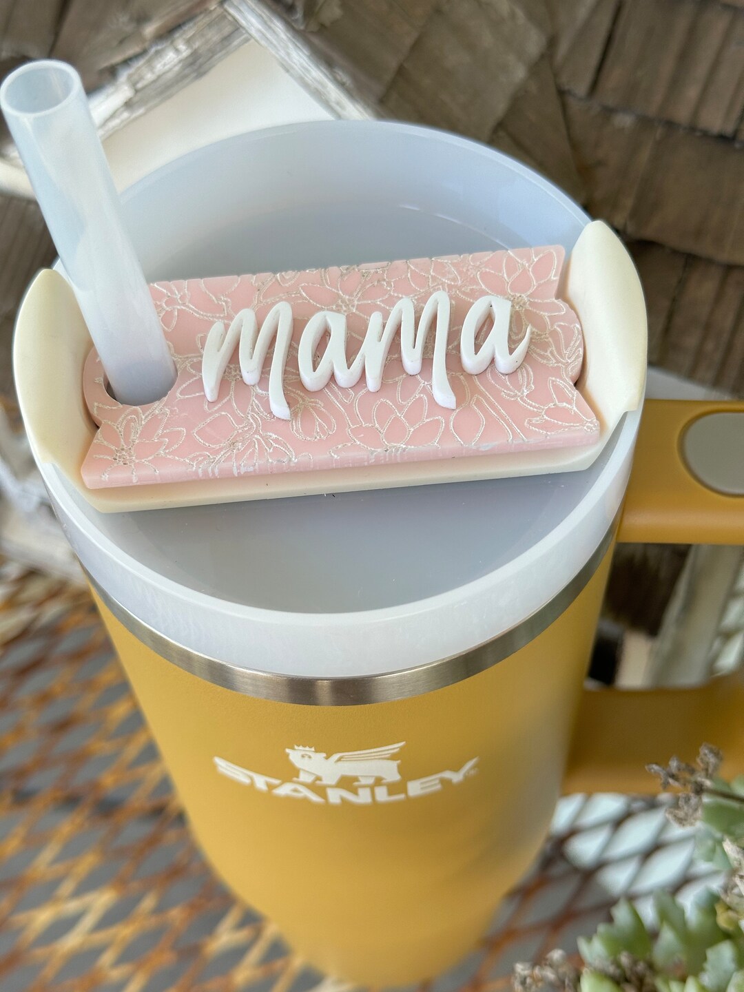 Stanley Floral Plate, Stanley Mama Topper, Stanley Topper, Stanley Cup ...