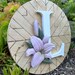 Lily Monogram Nursery Sign, Mosaic Letter, Personalized Wedding Gift - Etsy