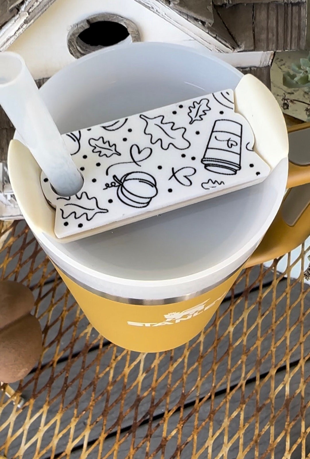 Stanley Fall Plate, Stanley Fall Pumpkin Topper, Stanley Topper ...