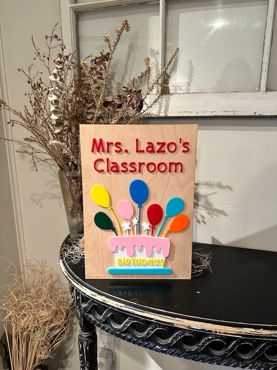 Classroom Birthday Chart, Erasable Classroom Birthday Display, Teacher ...