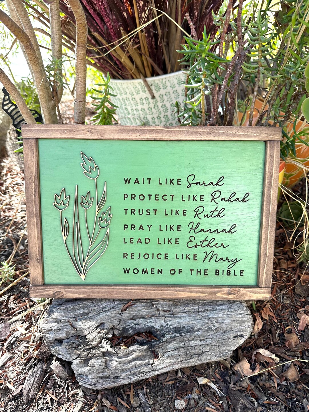 Women of the Bible Sign, Religious Gift for Her, Religious Decor ...