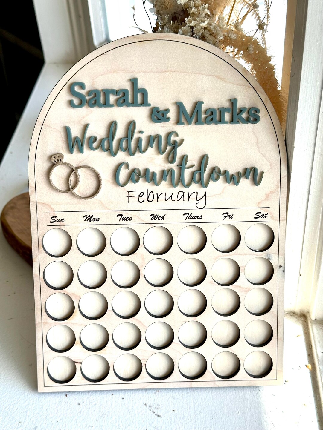 Wedding Countdown, Interactive Wedding Countdown, Wedding Calendar ...