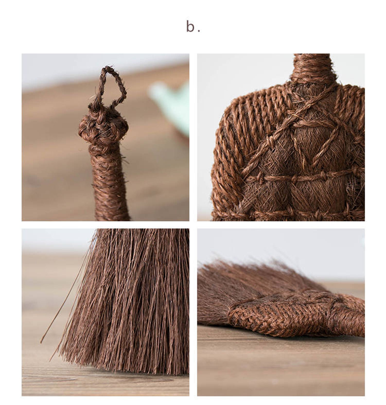 Japanese Mini Fine Brooms Vintage Handmade India Palm | Etsy