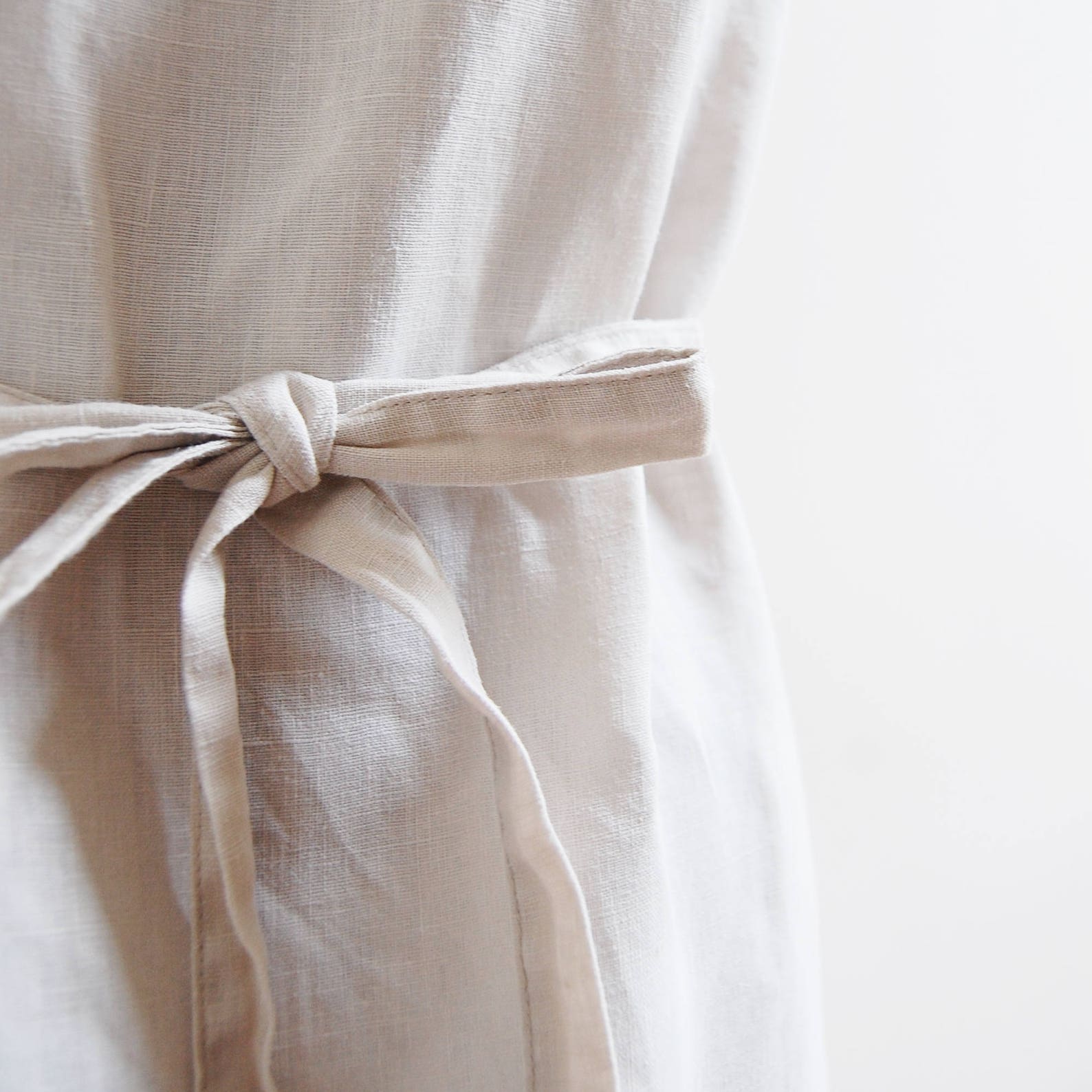 My Daily Dress | Japanese Minimal Style | French Linen Day Dress - Etsy