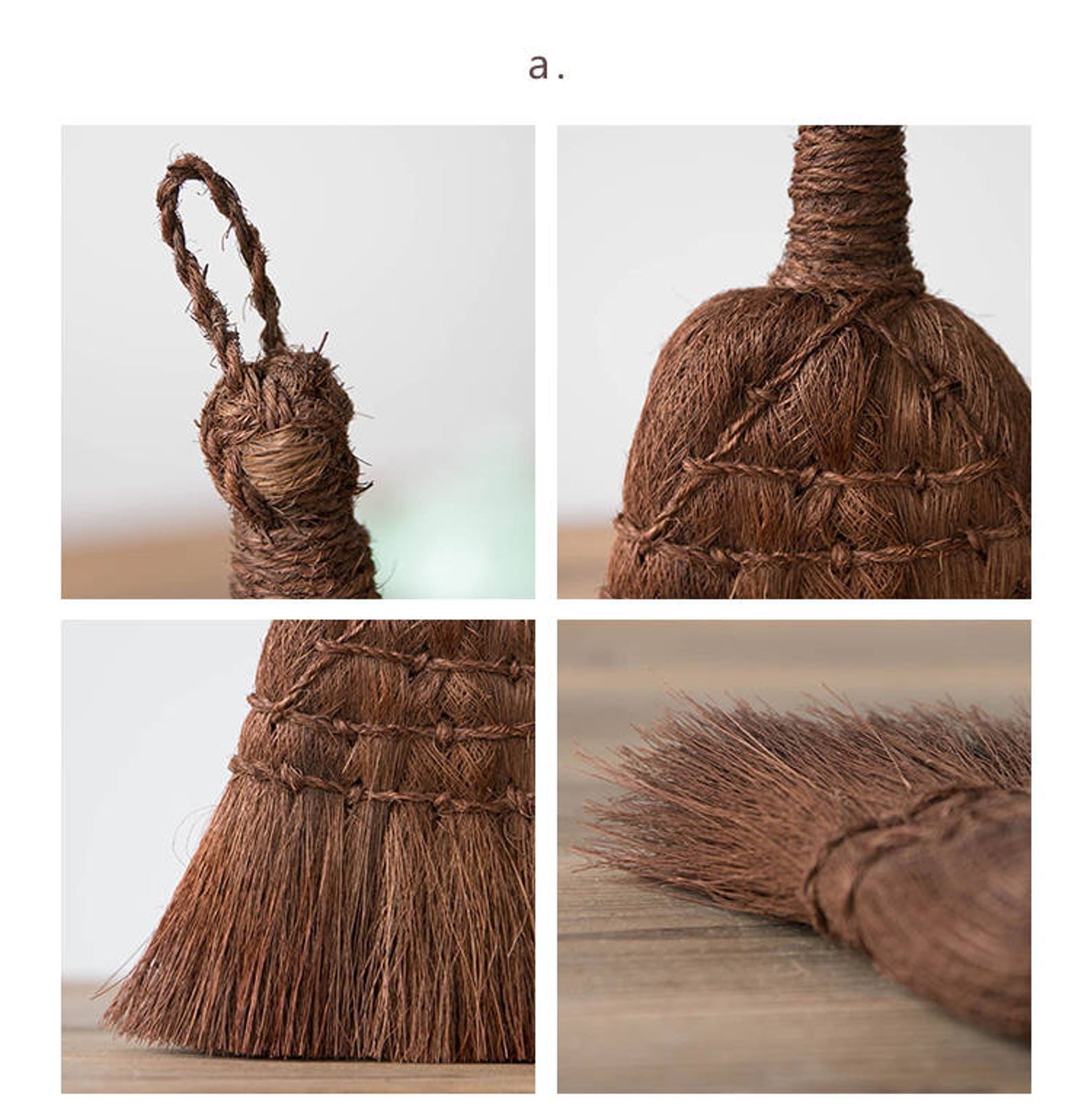 Japanese Mini Fine Brooms Vintage Handmade India Palm | Etsy