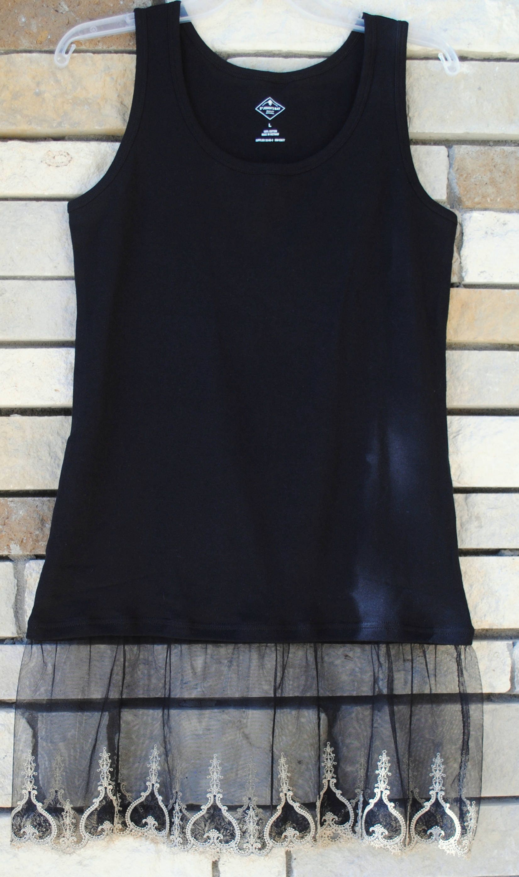 Booty Shake Black Tank Top Shirt Extenders - Etsy
