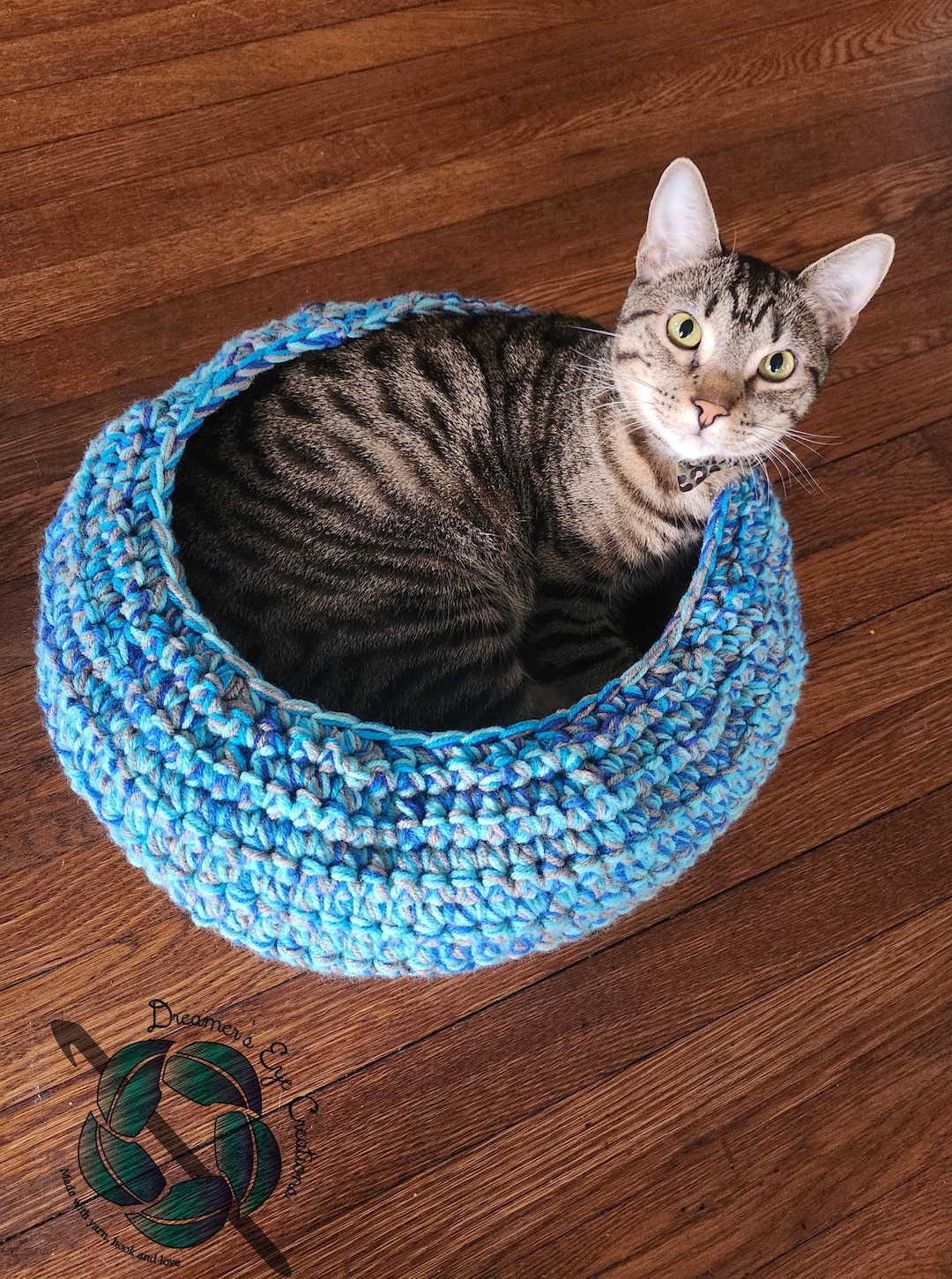 Cat Cave, Cat Pod, Crochet Cat Burrow - Etsy