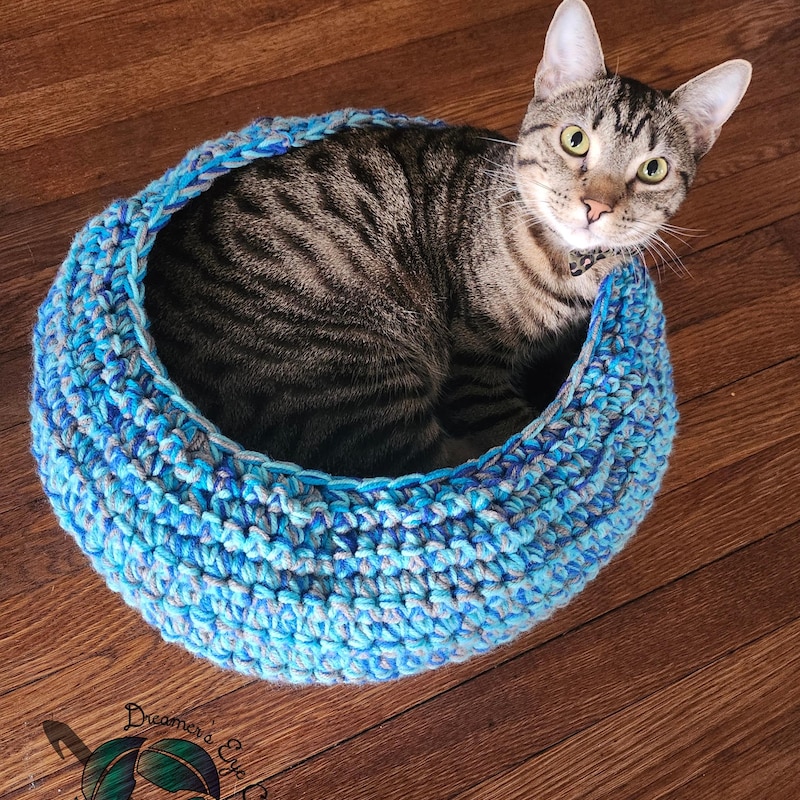 Cat Pod Crochet Pattern - Etsy