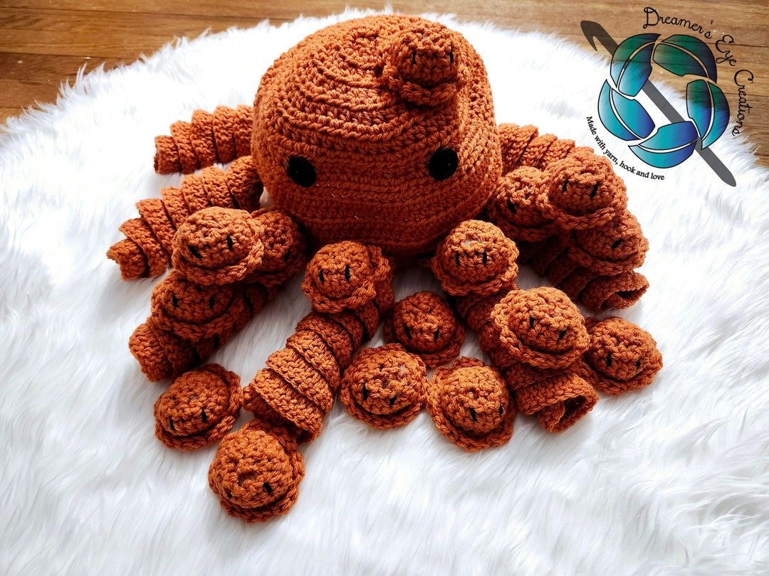 Crochet Octopus Matching Memory Game - Etsy