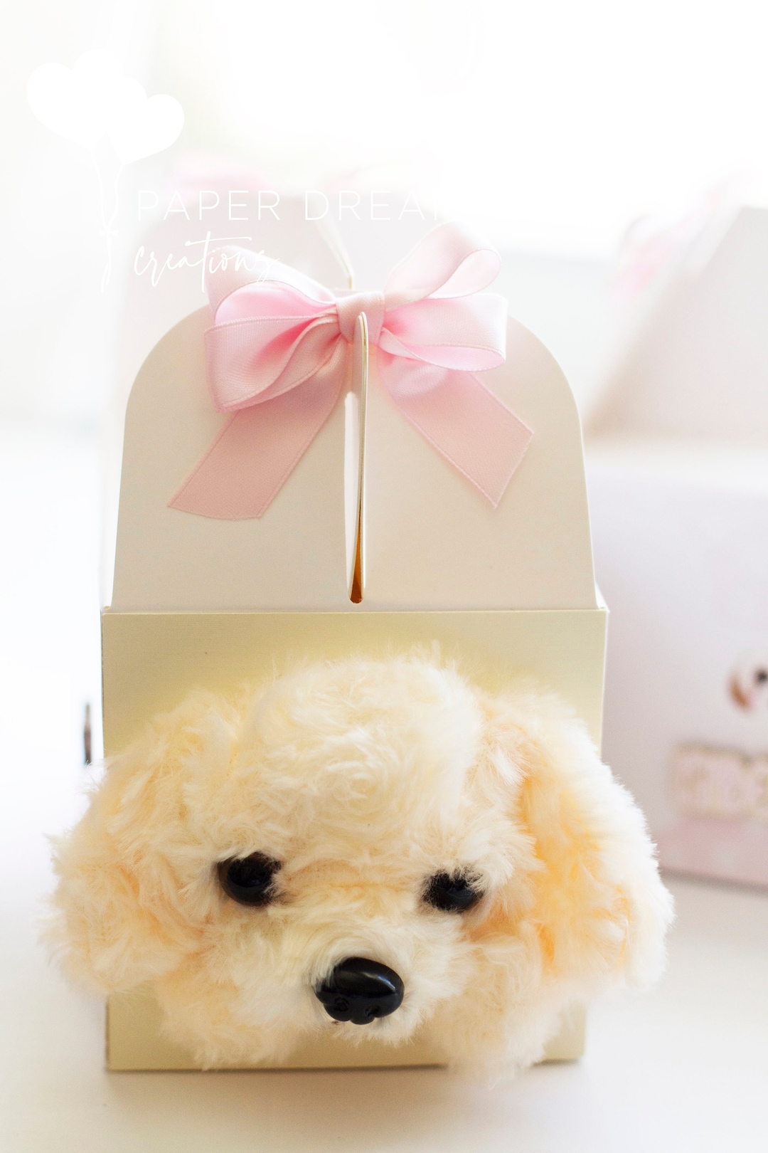 Puppy DOG Boxes PUPPY Favor Boxes / Puppy Favor Boxes / Doggie Party ...