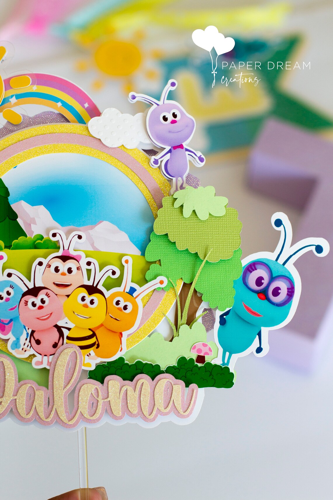 BICHI Kids Cake Topper/ Bichi Kids Party/ Bichi Kids Party - Etsy