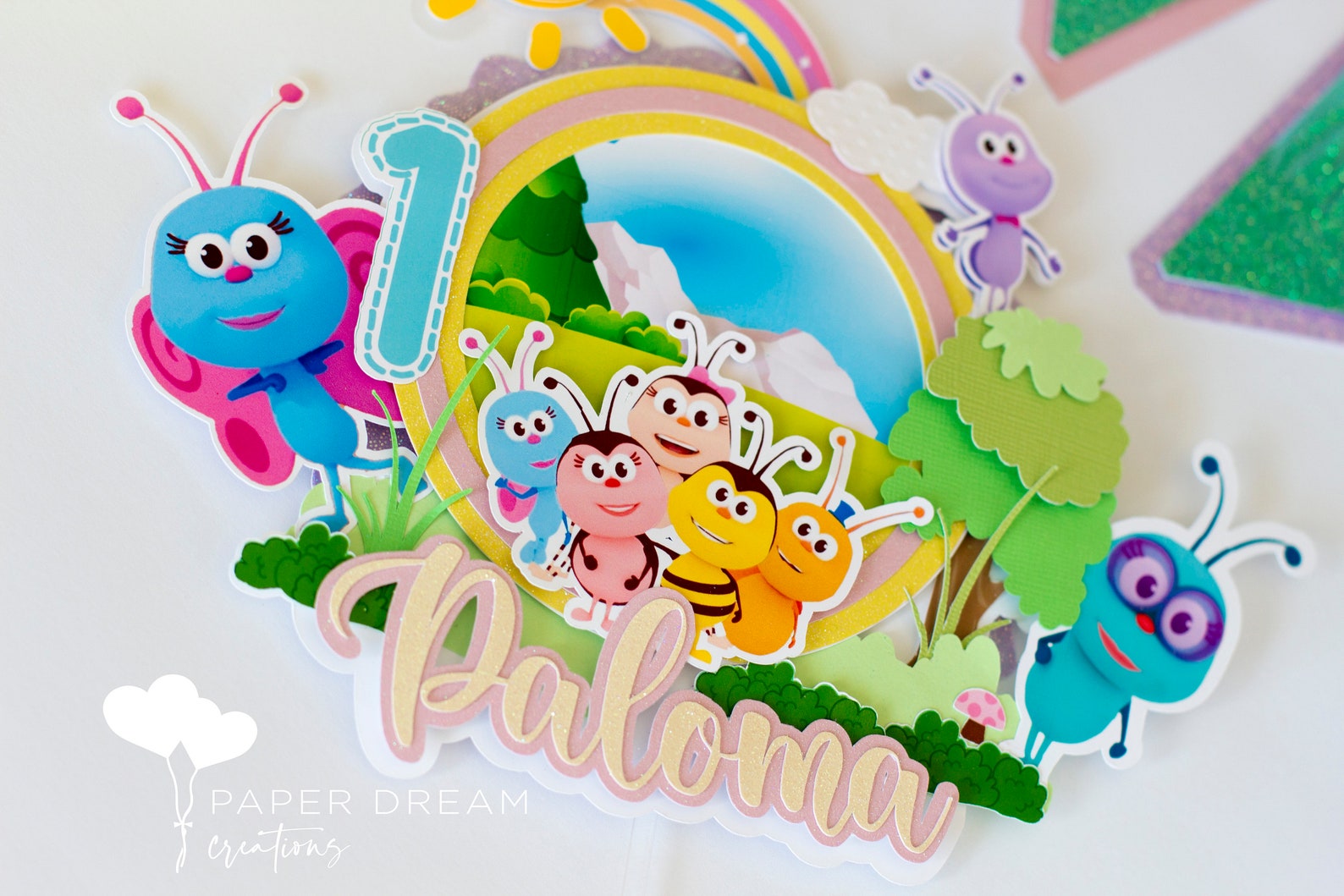 BICHI Kids Cake Topper/ Bichi Kids Party/ Bichi Kids Party - Etsy