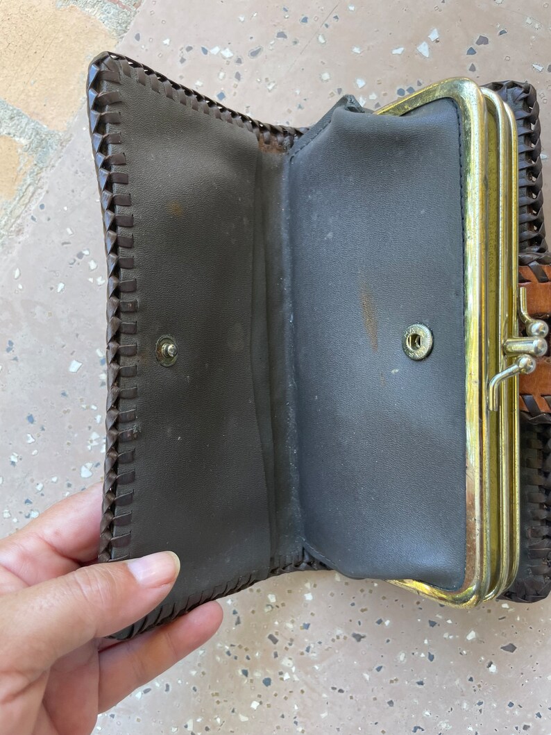 Tooled Leather Wallet. Vintage Western - Etsy