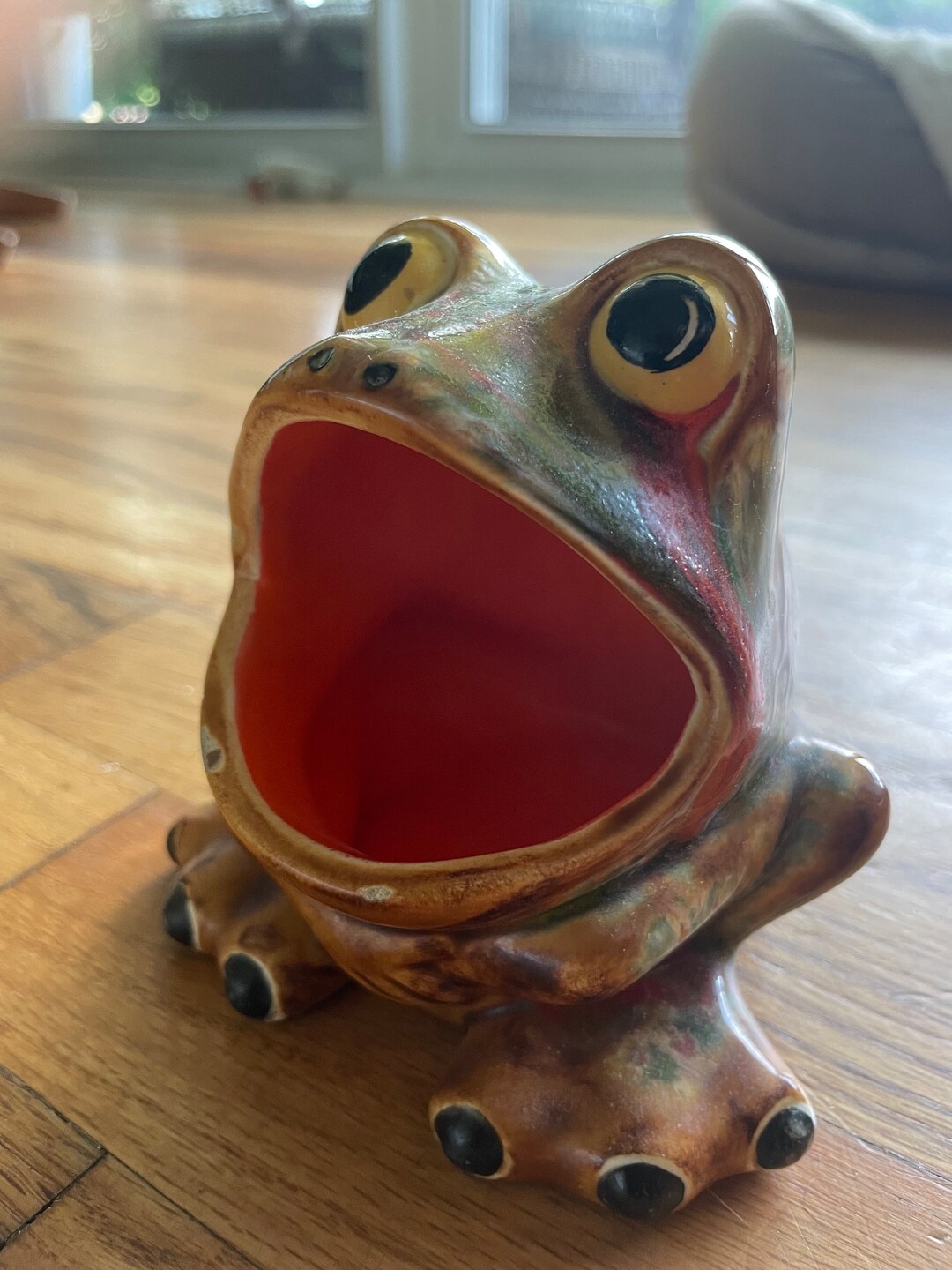 Vintage Sink Frog Signed by Artist - Etsy